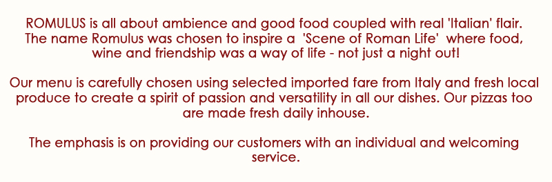 Romulus Restaurant - Prestbury and Bramhall, Cheshire